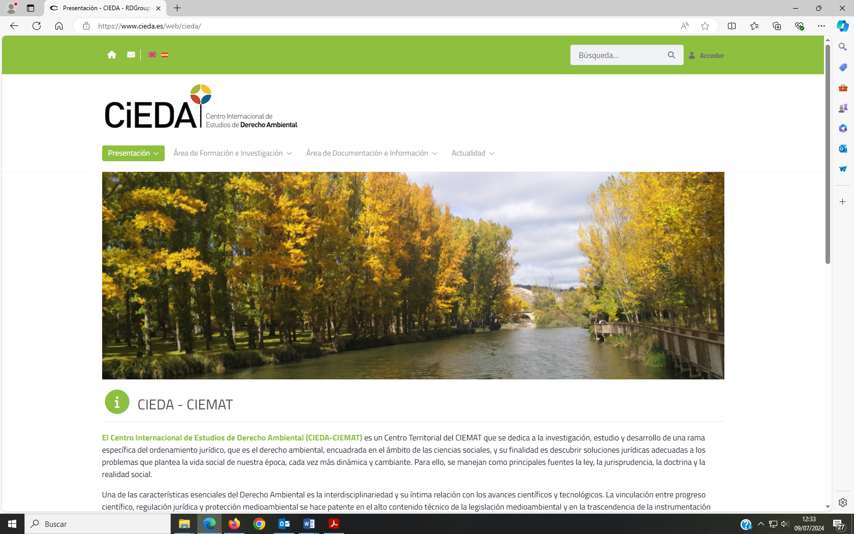Nota del Editor. Un renovado portal web para el CIEDA « Actualidad ...